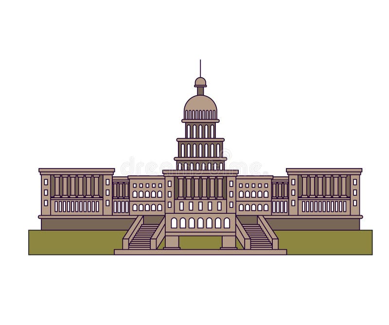 Usa map with states stock vector. Illustration of america - 220000802