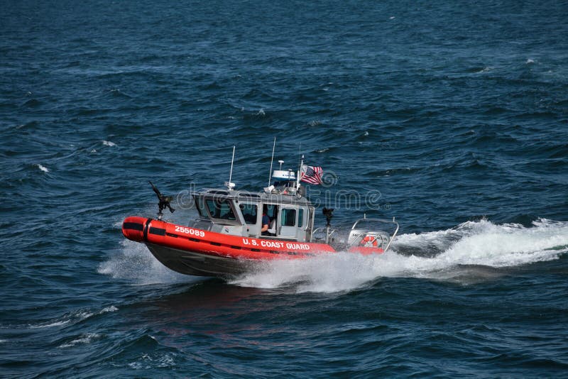 United States Coast Guard Gunship Editorial Stock Photo - Image of ...