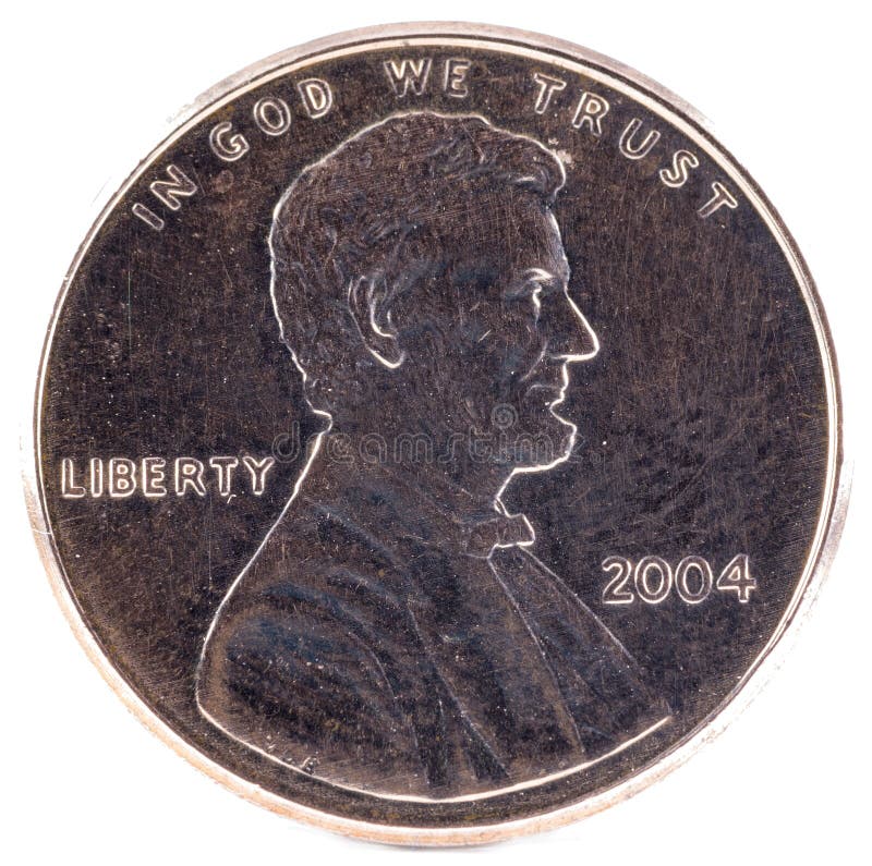 United States Coin. One Cent 2004 Stock Photo - Image of bald, cash ...