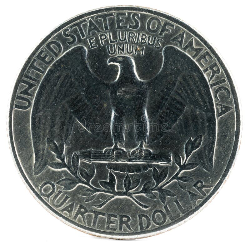 USA Coin Quarter stock photo. Image of call, savings, copper - 45558