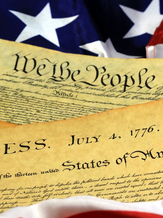 United States Constitution, we the People Stock Image - Image of fourth ...