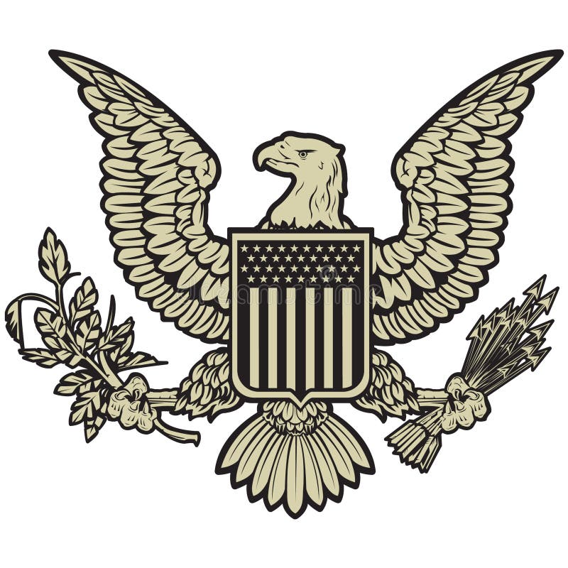 US passport seal stock illustration. Illustration of arrow - 68402380