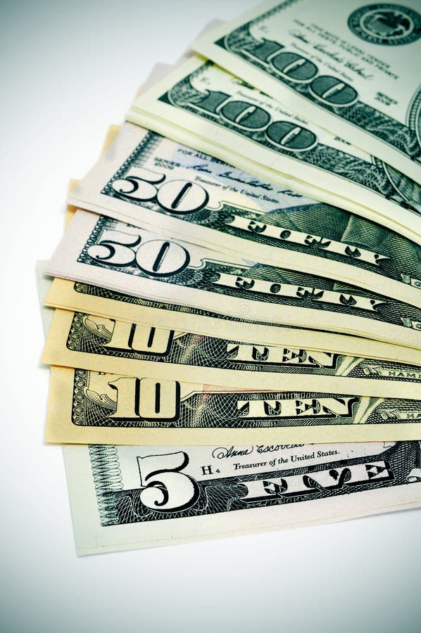 United States Dollars Notes Stock Photo - Image of paper, economy: 19085482