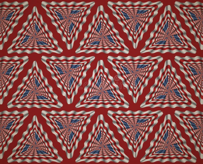 United States Flag Pattern stock illustration. Illustration of pattern ...