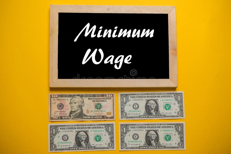 United States Minimum Wage stock image. Image of american - 263447307