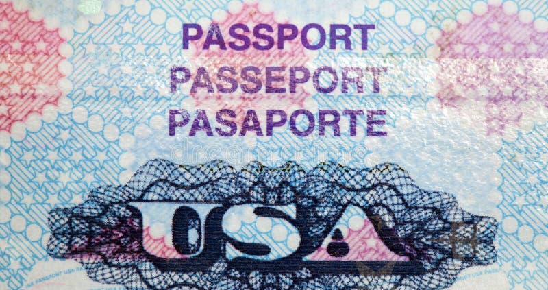 United States Passport stock image. Image of citizenship - 72572183