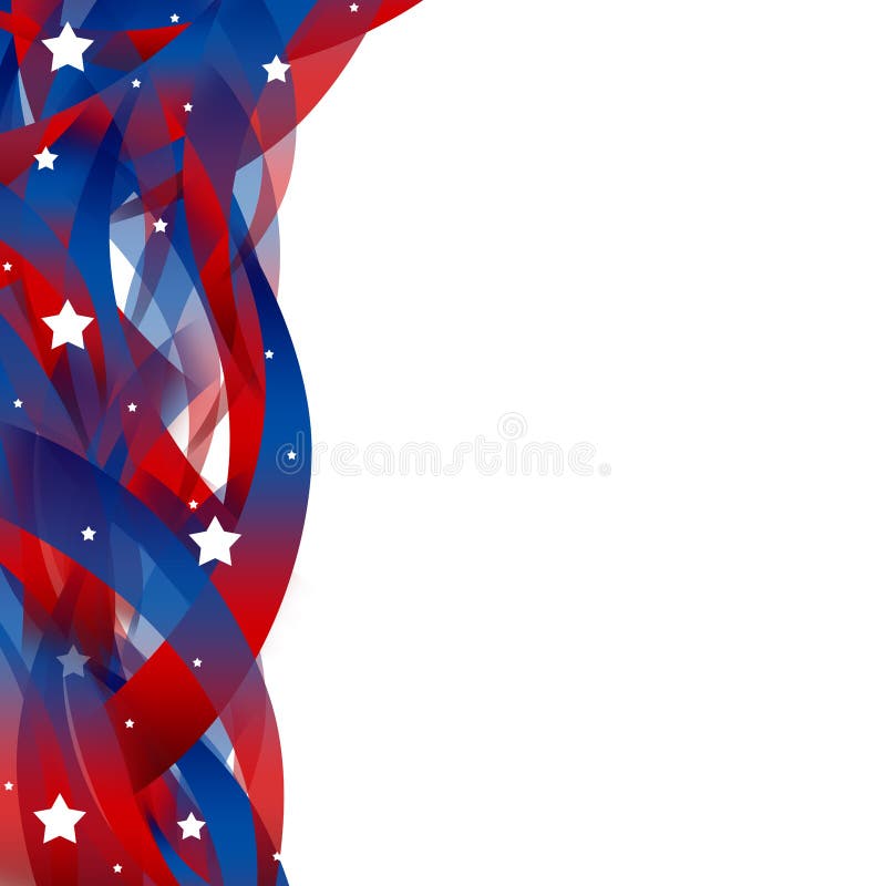 United States Patriotic Background Stock Illustration - Illustration of ...
