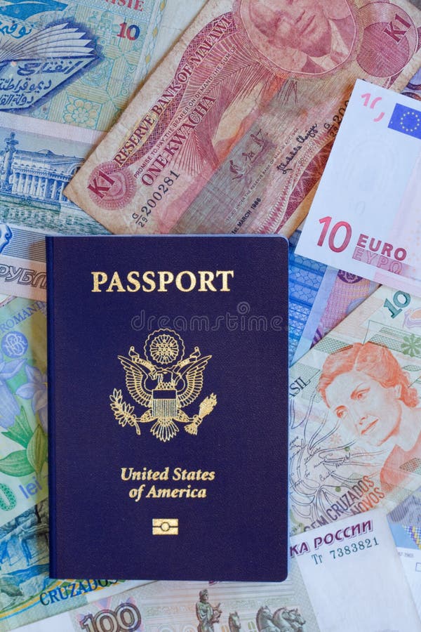 United States Personal Passport Stock Photo - Image of tourism, blue ...