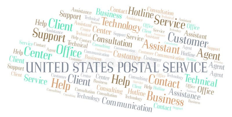 United States Postal Service Stock Illustrations – 124 United States ...