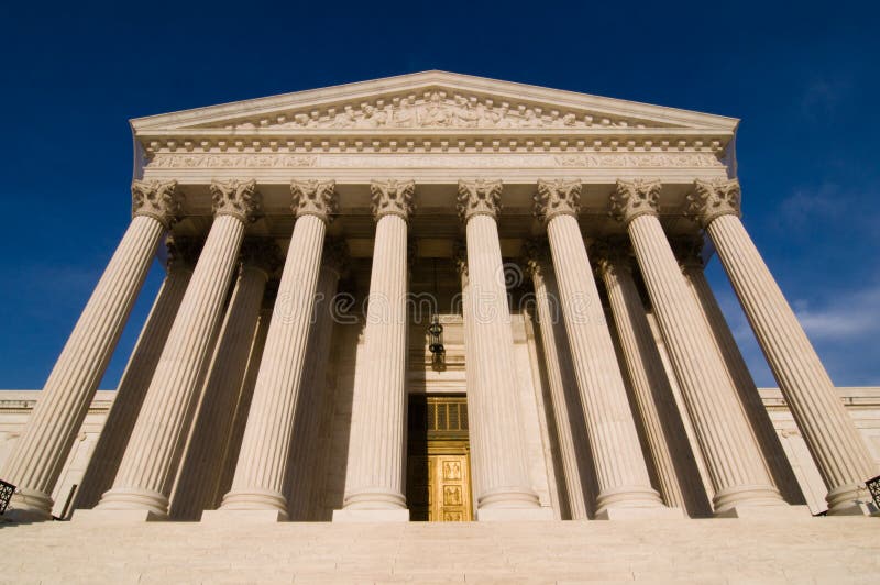 United States Supreme Court Stock Photo - Image of vertical, capital ...