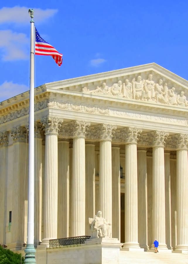 United States Supreme Court Stock Photo - Image of freedom, stripes ...