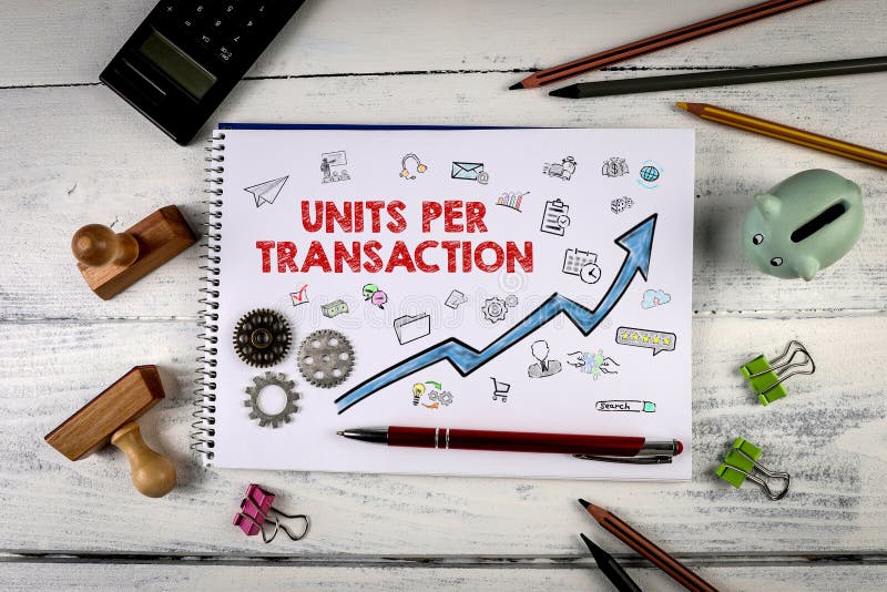 Units Per Transaction. Development Curve and Icons on the Notebook ...