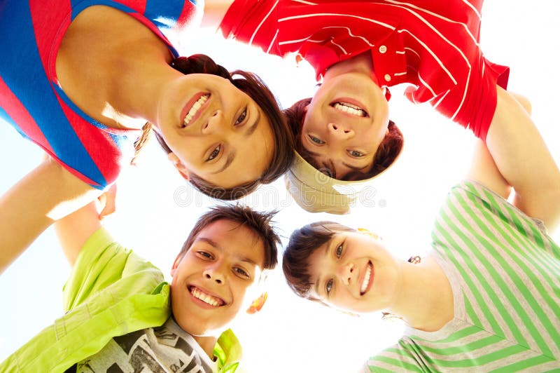 Unity stock image. Image of company, companion, outdoors - 14815809