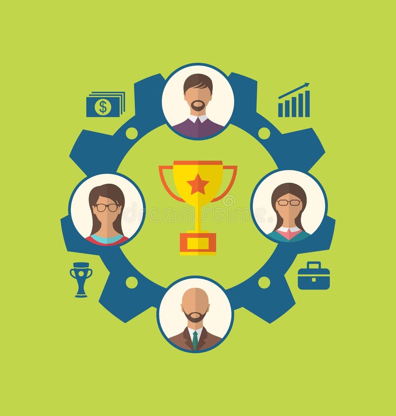 Unity of Business People Leading To Success and Awarding Stock Vector ... Unity of Business People Leading To Success and Awarding Stock Vector ...
