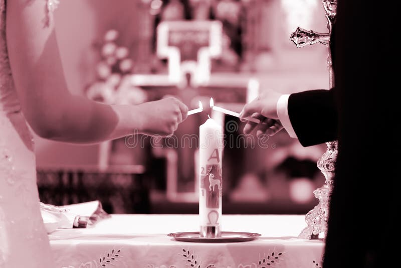 Unity candle ceremony stock photo. Image of candle, fire - 36098386