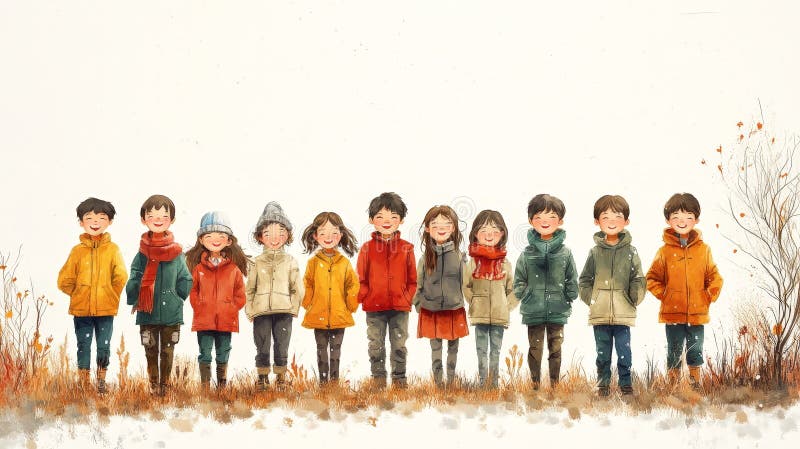 Unity among Children: Symbol of Togetherness Stock Photo - Image of ...