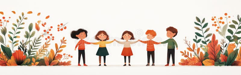 Unity among Children: Symbol of Togetherness Stock Photo - Image of ...