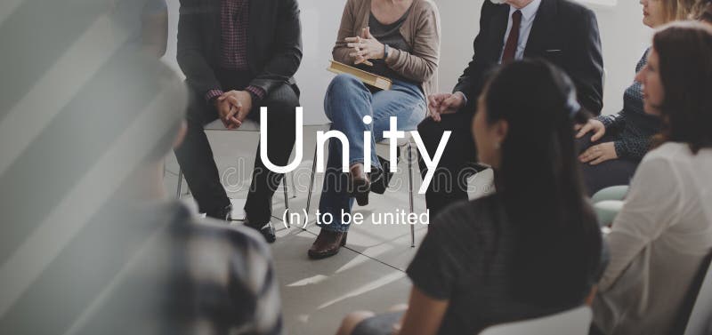Unity Community Connection Cooperation Team Concept Stock Image - Image ...