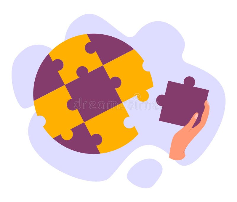 Unity Concept. Different People Unite Together. Join Hands and Pieces ...