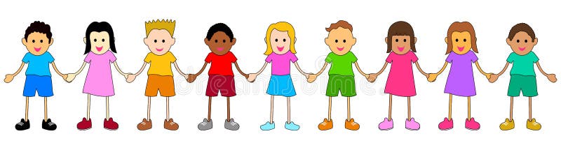 Unity in Diversity stock vector. Illustration of character - 21677983