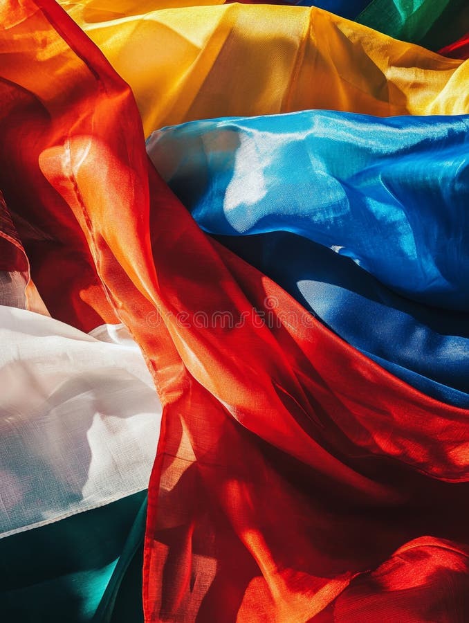 Unity in Diversity: the Beauty of Interwoven Flags Celebrating Cultural ...