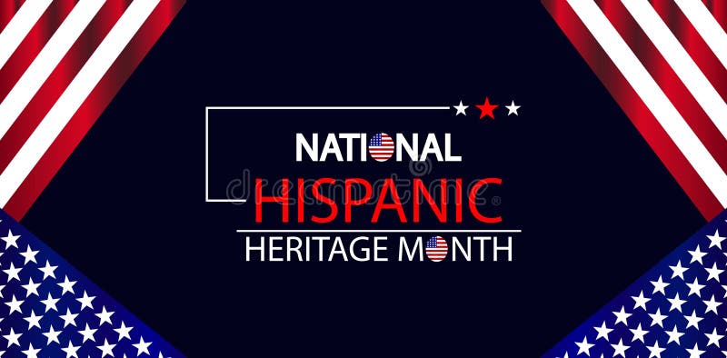 Celebrating Hispanic Heritage a Tribute in Flag Design Stock Vector ...