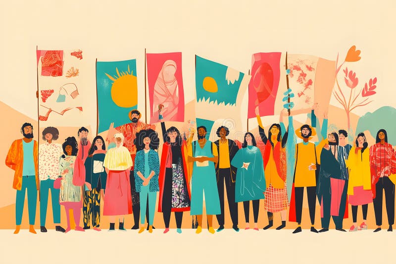 Unity in Diversity: Celebrating World Cancer Day Together Stock Photo ...