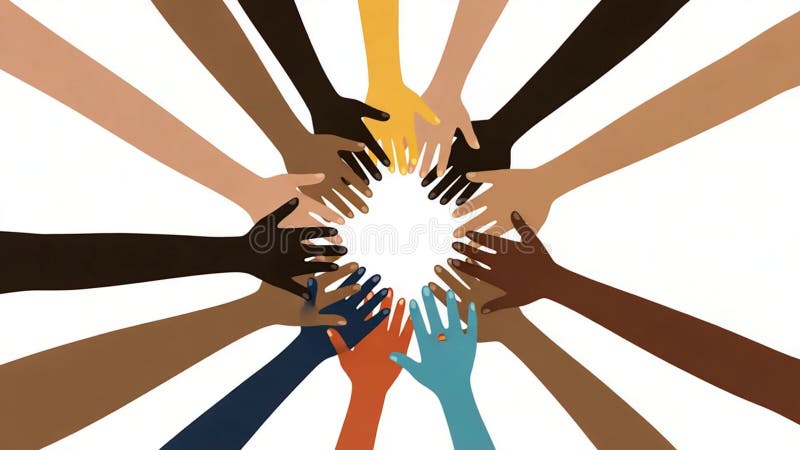 Unity in Diversity: a Celebration of Human Connection Stock Video ...