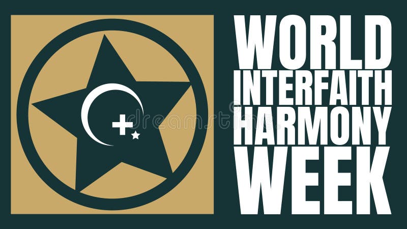 Unity in Diversity: Honoring World Interfaith Harmony Week Stock Vector ...