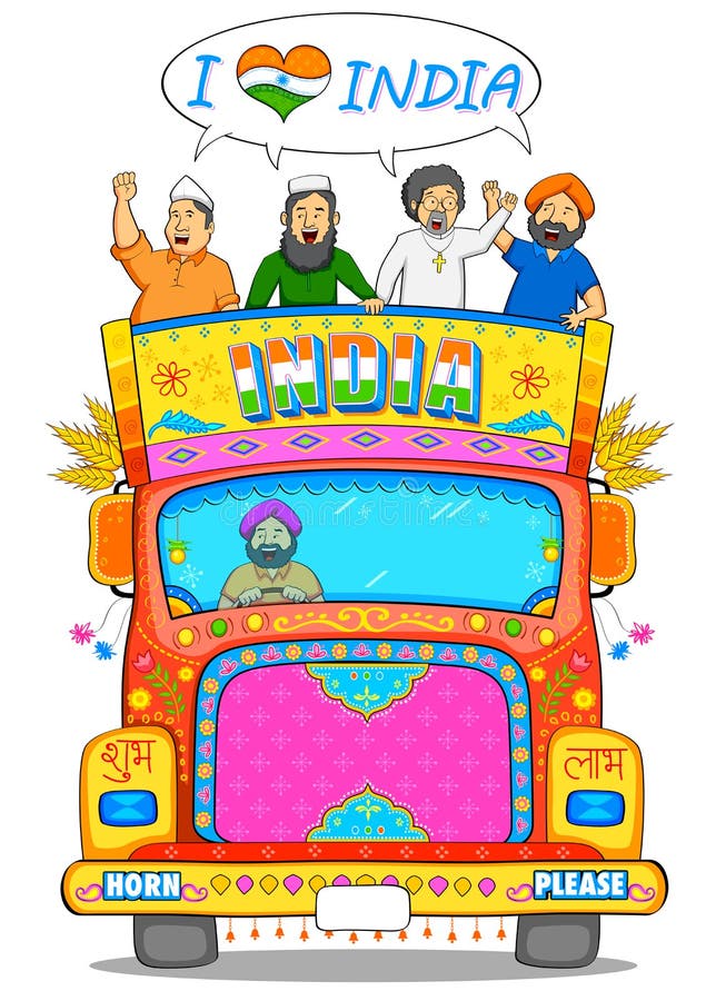 Unity in Diversity of India Stock Vector - Illustration of asian ... Unity in Diversity of India Stock Vector - Illustration of asian ...