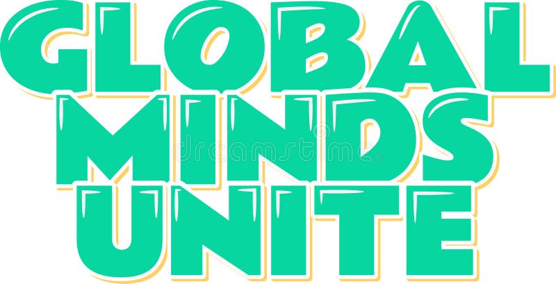 Unity in Diversity Lettering Vector Design Stock Vector - Illustration ...