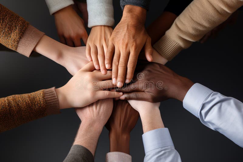 Unity in Diversity: Multicultural Hands Together, Unity, Friendship ...