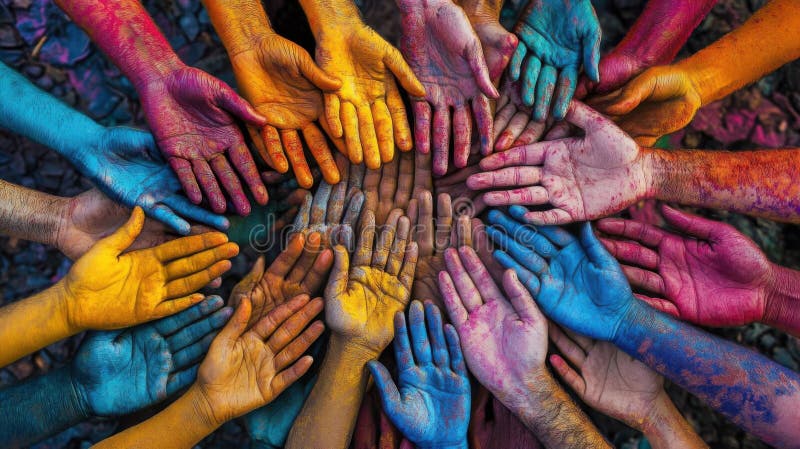Unity in Diversity, a Tapestry of Interlocked Hands Promoting Equity ...