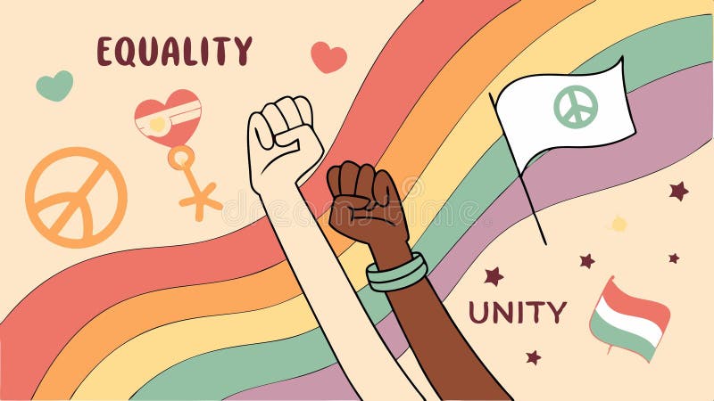 Unity Hands and Flag, Diverse Hands, Equality Unity, Hand in Hand ...