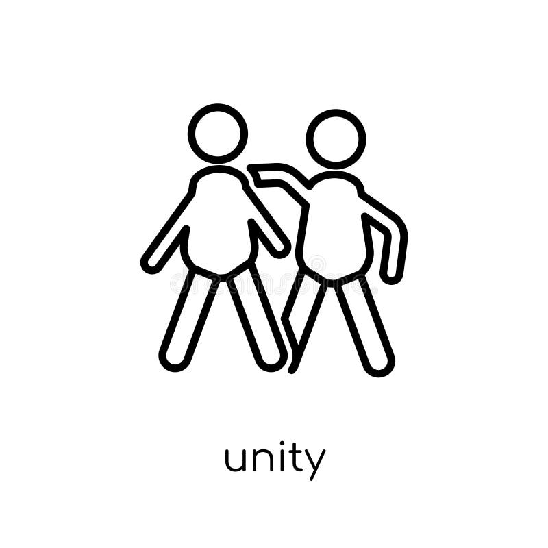 Unity Icon from Political Collection. Stock Vector - Illustration of ...