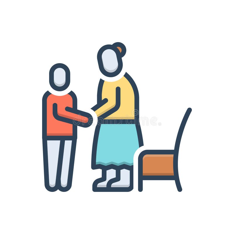 Color Illustration Icon for Unity, Rapprochement and Helpful Stock ...