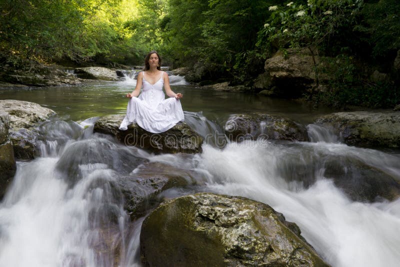 Unity with Nature stock photo. Image of nature, relax - 25288506