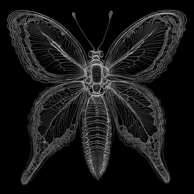 The Unity of Nature Stippling Stock Image - Image of grayscale, pattern ...