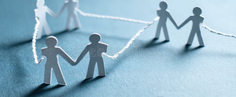 The Unity of Paper Figures Connected by String Symbolizing ...