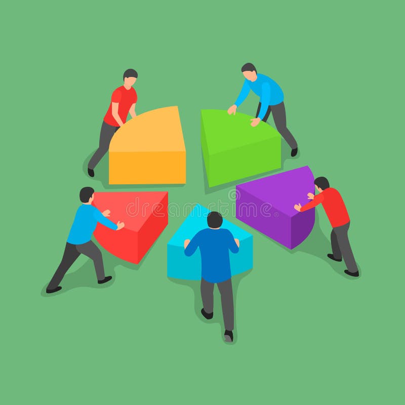 Unity Teamwork Logo, Flat Style Stock Vector - Illustration of business ...