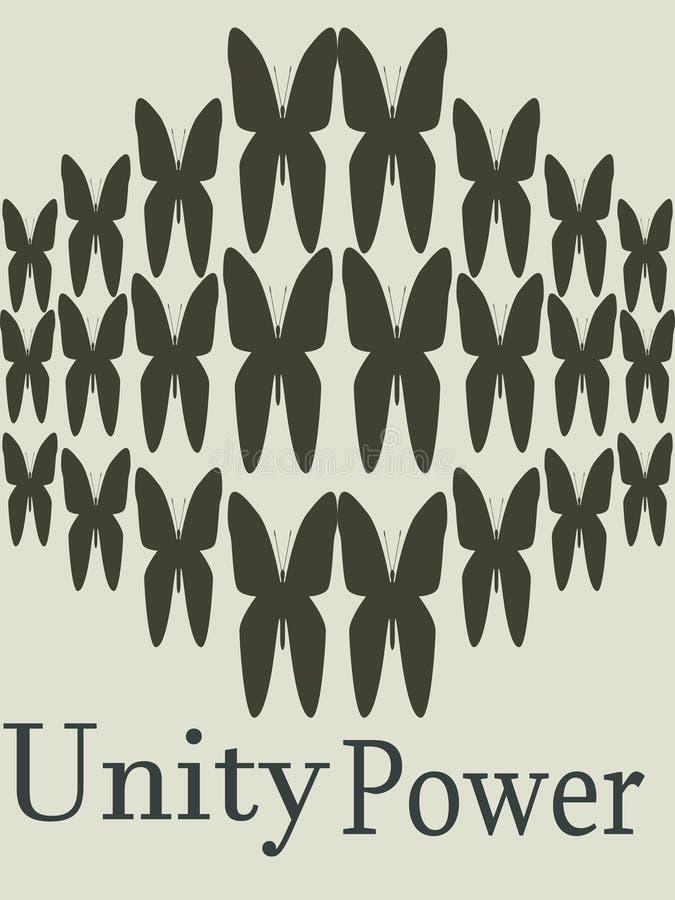 Unity is power concept stock vector. Illustration of bubble - 29725926