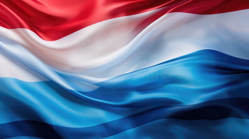 Unity Red White Blue Gradient Stock Illustration - Illustration of flag ...