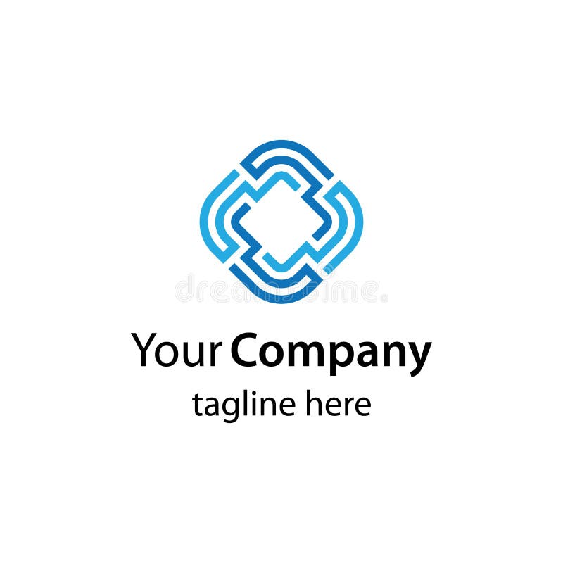 Unity shapes logo images stock vector. Illustration of vector - 198134733