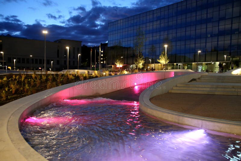 Unity Square in the Center of Kaunas 14 05 2020 Editorial Photography ...
