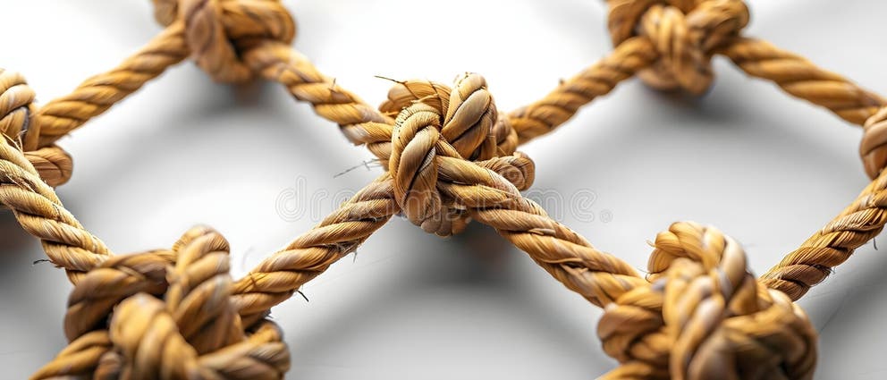 Unity in Strength - Bonds of Teamwork Illustrated through Interlinked ...