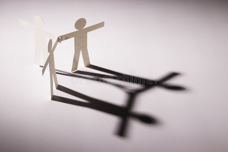 Unity by three group stock image. Image of cutout, joining - 243274899