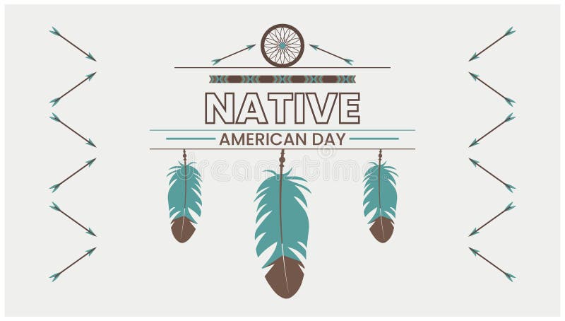 Unity in Tradition Native American Day Design Templet Stock ...