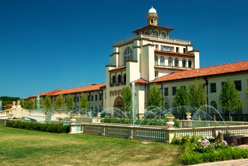 Unity Village Institution Kansas City Stock Image - Image of village ...