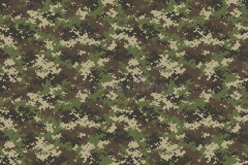 Universal Camouflage Pattern Vector Image Stock Vector - Illustration ...