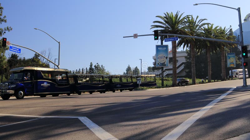 Universal City, California: Parking Entrance To Universal Studios ...